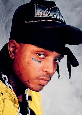 'Ski Mask the Slump God' Poster, picture, metal print, paint by Micho ...