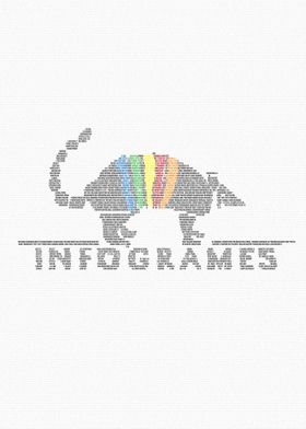'Infogrames Logo' Poster by Dimitris Anastasiadis | Displate