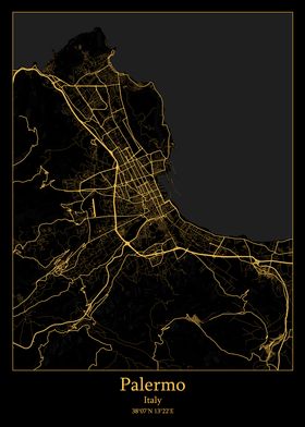 'Palermo Italy' Poster by Iwoko | Displate