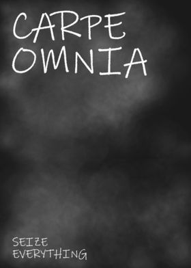 'Seize Everything' Poster by Josh B | Displate