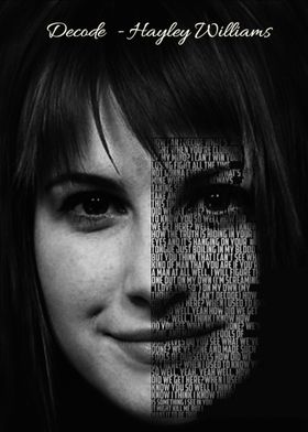 Paramore Decode Album Cover