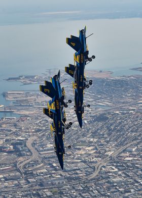 'Blue Angels' Poster by Conceptual Photography | Displate