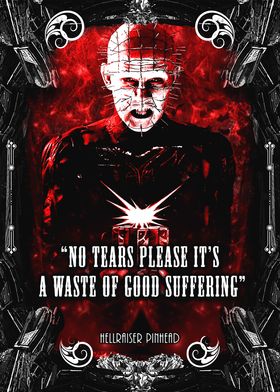  Hellraiser Pinhead Quote Poster By SyanArt Displate