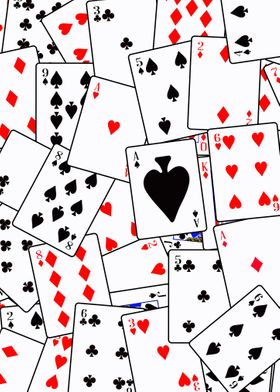 'Random Playing Card' Poster by HomeStead Digital | Displate