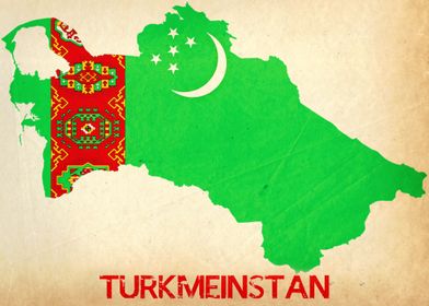'Turkmenistan' Poster by Anxhela Sufa | Displate