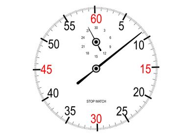 'Stop Watch Face' Poster by HomeStead Digital | Displate
