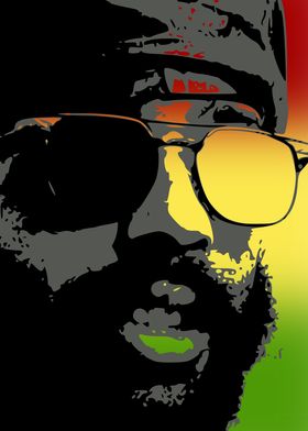 'Protoje' Poster by Josh B | Displate