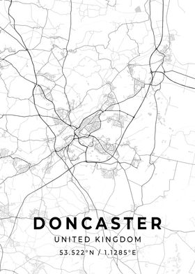 'Doncaster UK' Poster by Conceptual Photography | Displate