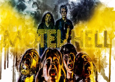 'motel hell' Poster by Jeffery Anabelle | Displate