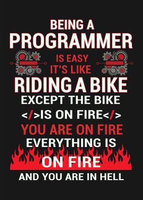 'Programmer Funny Gift Idea' Poster by PosterWorld | Displate