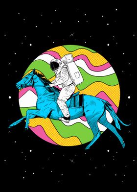 'Space Cowboy' Poster by RJ Artworks | Displate