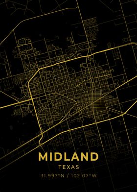 'Midland Texas' Poster by Conceptual Photography | Displate