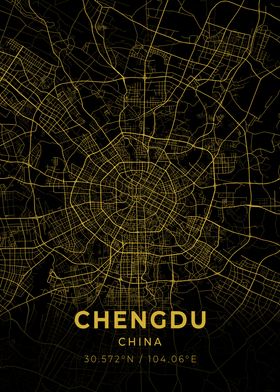'Chengdu China' Poster by Conceptual Photography | Displate