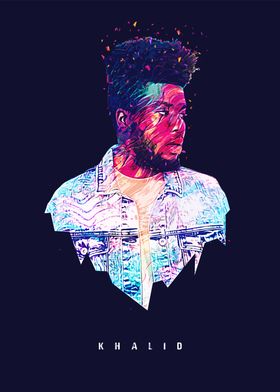 'KHALID' Poster by Most Popular Cult posters | Displate
