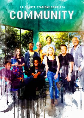 Community Season 4 Poster