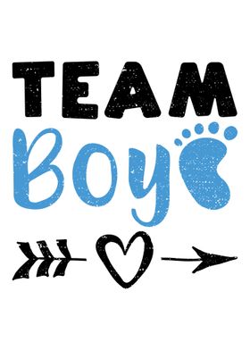 'Team Boy' Poster by DesignsByJnk5 | Displate