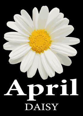 'April Daisy Florist Or Gar' Poster by Powdertoastman | Displate