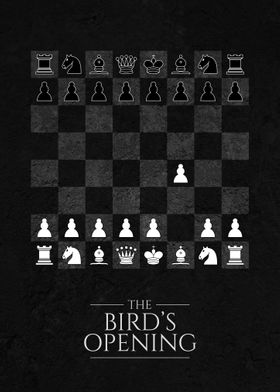 'Birds Opening Chess' Poster by IMR Designs | Displate