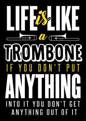 'trombone' Poster by Hexor | Displate