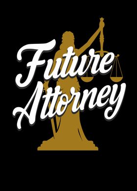 'Future Attorney' Poster by Foxxy Merch | Displate