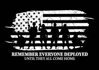 'Remember Everyone Deployed' Poster by Powdertoastman | Displate