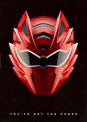 'Red Tiger Ranger' Poster by Power Rangers | Displate