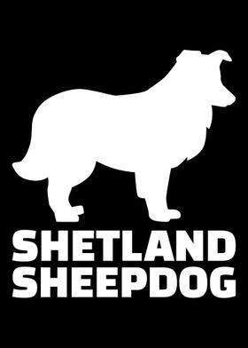 'Shetland Sheepdog' Poster by Designzz | Displate