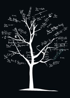 'Mathematical formula Tree' Poster by Max Ronn | Displate