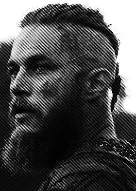 'RAGNAR LODBROK' Poster by Bestselling Displate | Displate
