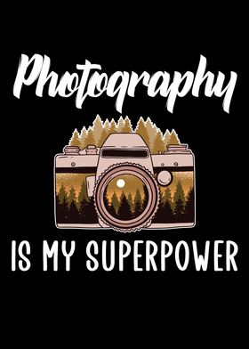 'photography is superpower' Poster by Andreas Schellenberg | Displate