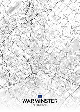 'Warminster PA' Poster by IMR Designs | Displate