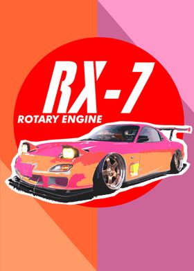 Mazda Rx7 Pink - Jualan Mobil