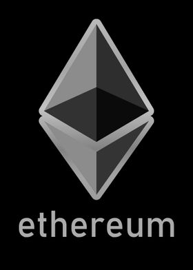 'Ethereum Symbol' Poster by Max Ronn | Displate