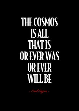 'Carl Sagan Quote' Poster by DesignerMind | Displate