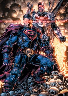 'Skulls' Poster by DC Comics | Displate