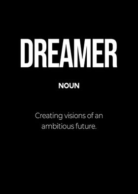 'Dreamer Definition' Poster by Conceptual Photography | Displate