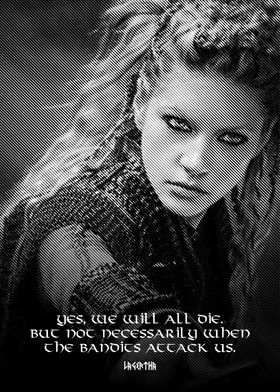'lagertha' Poster by Bestselling Displate | Displate