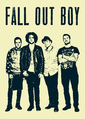 Fall Out Boy Poster By Supergaff Displate Fall Out Boy Poster By Supergaff Displate