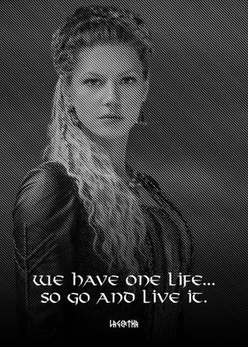 'lagertha' Poster by Bestselling Displate | Displate