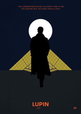 'Lupin' Poster by MyDigitalMind | Displate