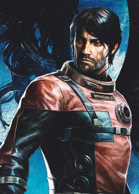 'Male Morgan Yu' Poster by Prey | Displate