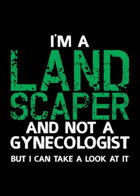 'Landscaper Joke Pun Garden' Poster by DesignatedDesigner | Displate