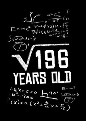 '196 Year Old Root 14th' Poster by FavoritePlates | Displate
