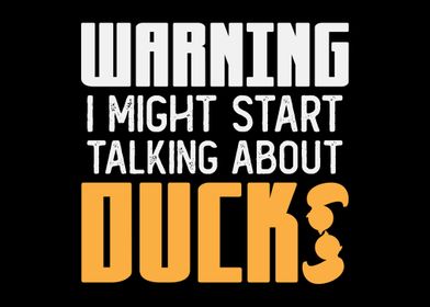 'Duckling Joke Duck Saying' Poster by DesignatedDesigner | Displate