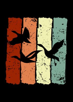 'Vintage Goose Geese Duck' Poster by DesignatedDesigner | Displate