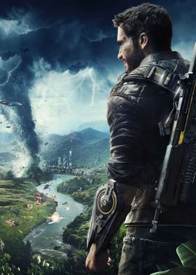 'Rico Rodriguez Just Cause4' Poster by LCW17 | Displate