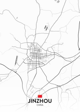 'Jinzhou CN' Poster by IMR Designs | Displate