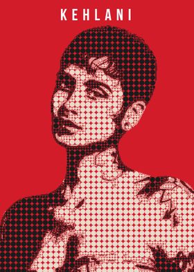 'kehlani' Poster by Bestselling Displate | Displate