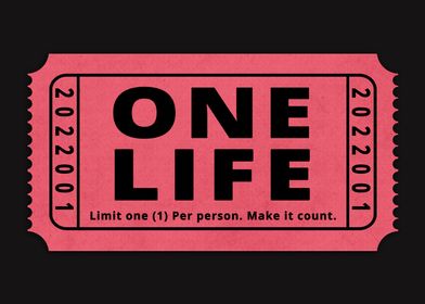 'One Life' Poster by Conceptual Photography | Displate