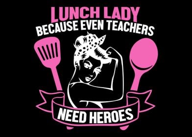'Lunch Lady' Poster by CrazySquirrel | Displate